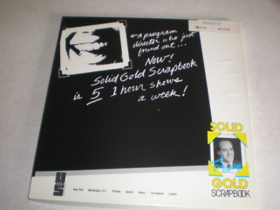 Solid Gold Scrapbook 5 LPS 3/14/88 - 3/18/88 WITH TIMING SHEETS Help Me ...