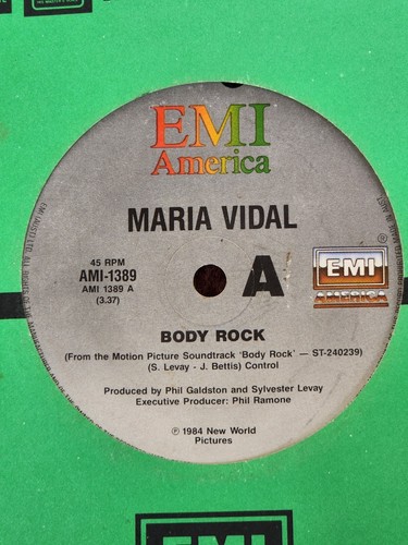 Maria Vidal "Body Rock" 1984 EMI AMERICA Oz 7" 45rpm | eBay Australia