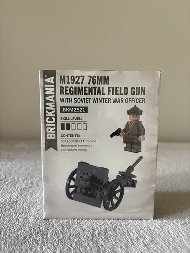 Brickmania Soviet Regimental Field Gun Winter War M1927 76mm SEALED | eBay