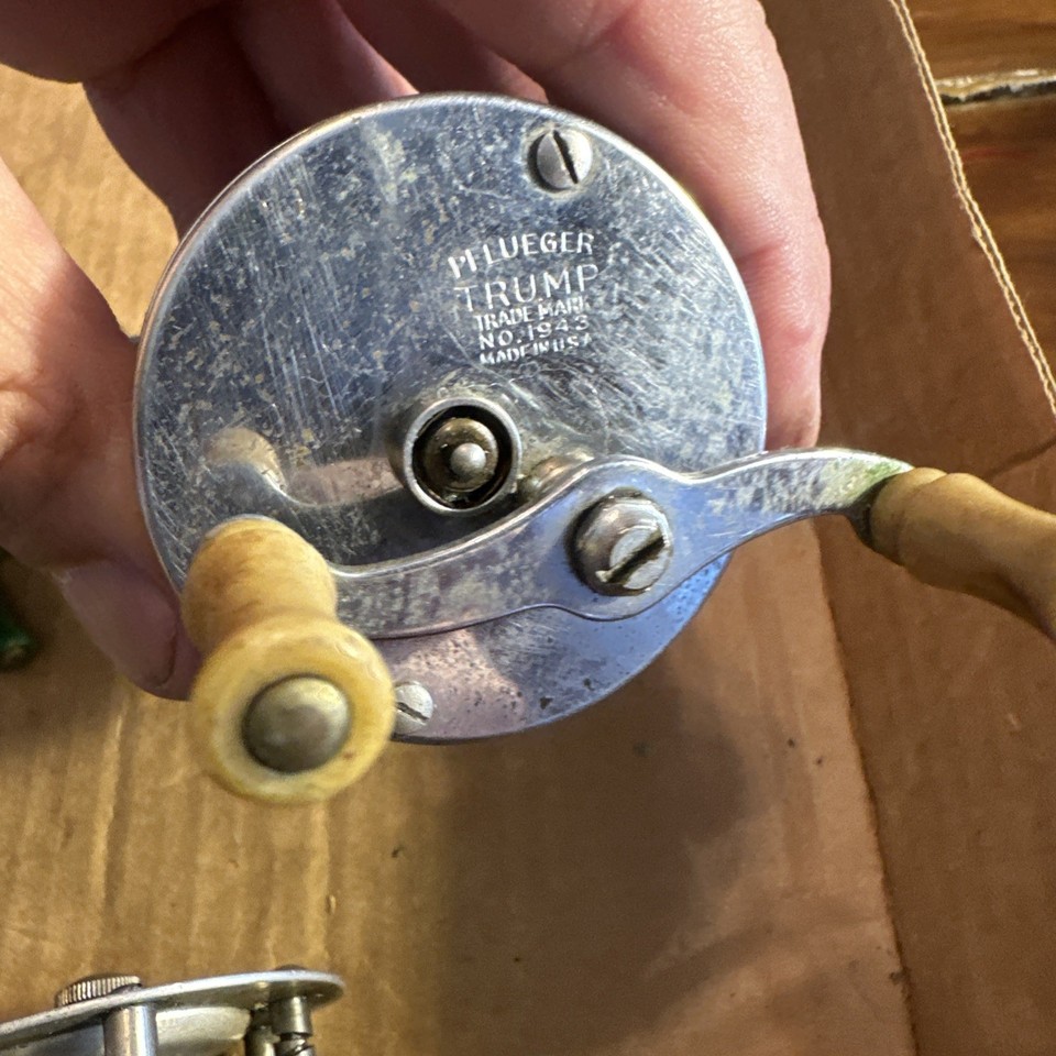 Pflueger Antique Reel Lot of 7 - As Is | eBay