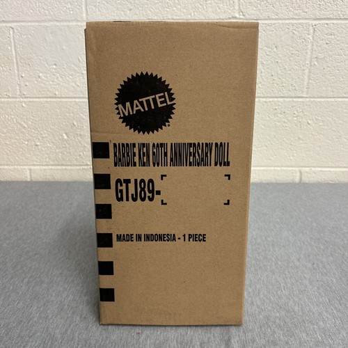 Barbie Signature 60th Anniversary Ken Collector Doll Genuine Silkstone ...