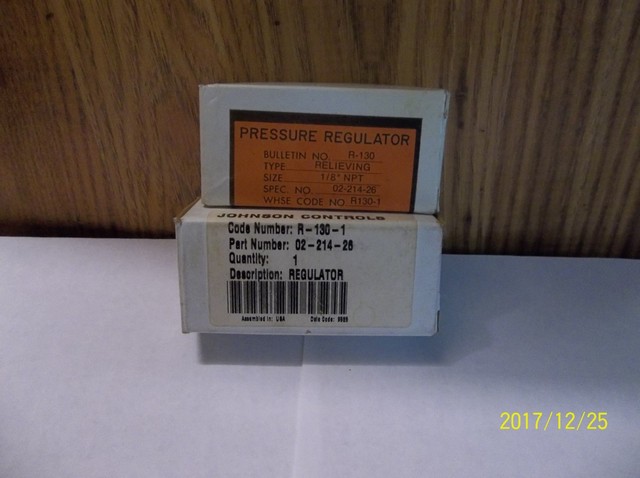 Johnson Controls R-130-1 Pressure Reducing Valve R1301 for sale online ...