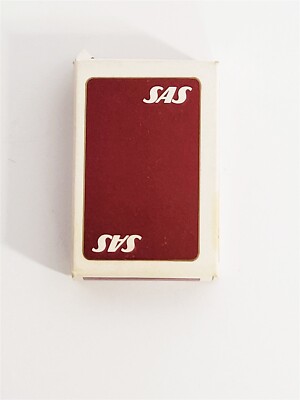 SAS Scandinavian Airlines Mini Playing Cards | eBay