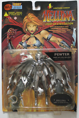 Hellina 1998 Skybolt Pewter Variant Action Figure New on Card | eBay