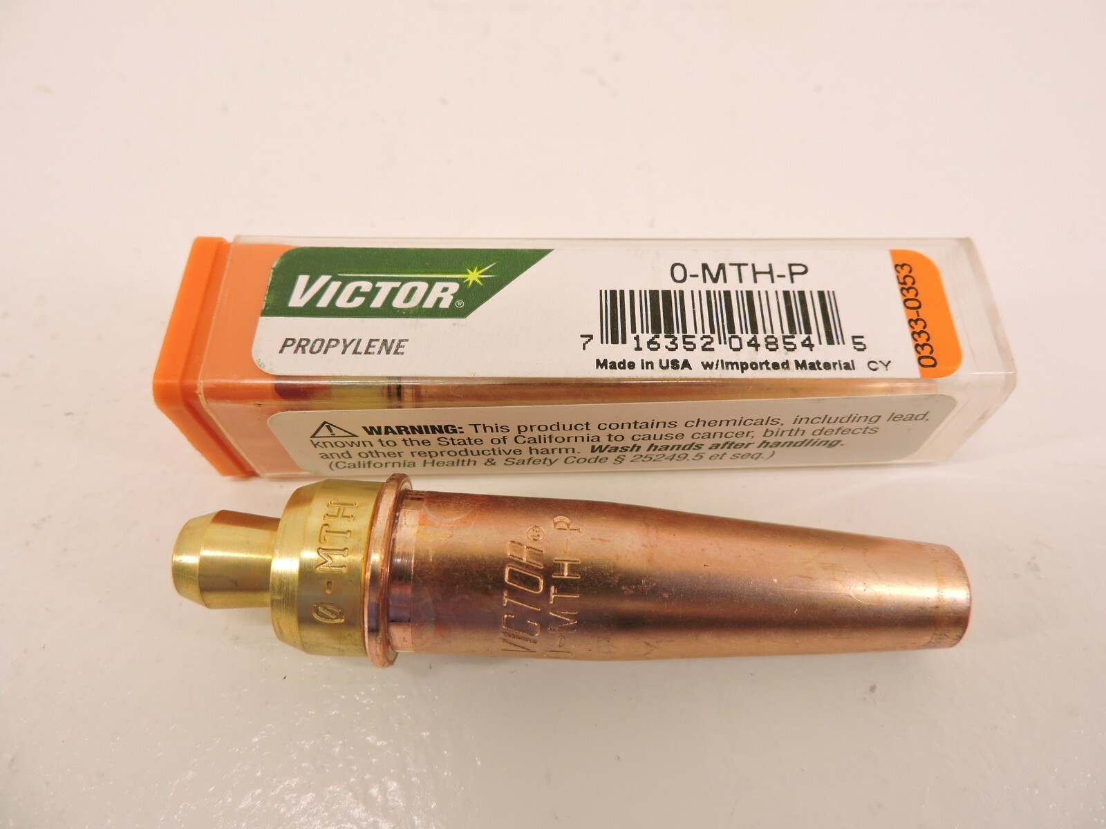 VICTOR CUTTING TIP 0-MTH-P, 0333-0353 | eBay