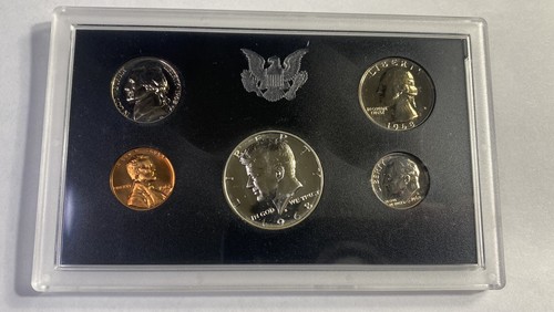 1968 Proof Set US Mint Original Government Packaging OGP 40% Silver ...