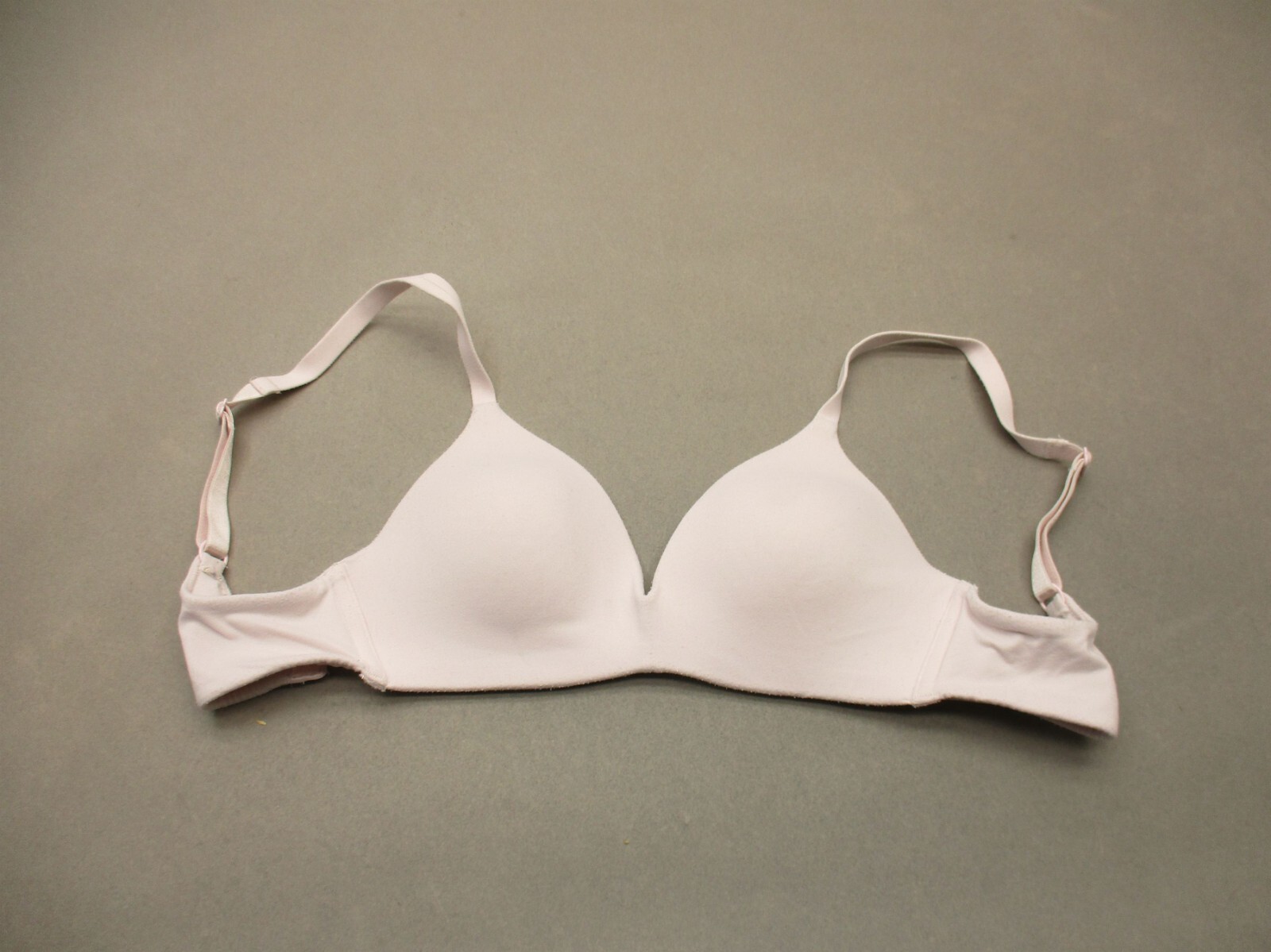 30B Wacoal Womens White Lined Wireless Back Closure Adjustable Demi Bra ...