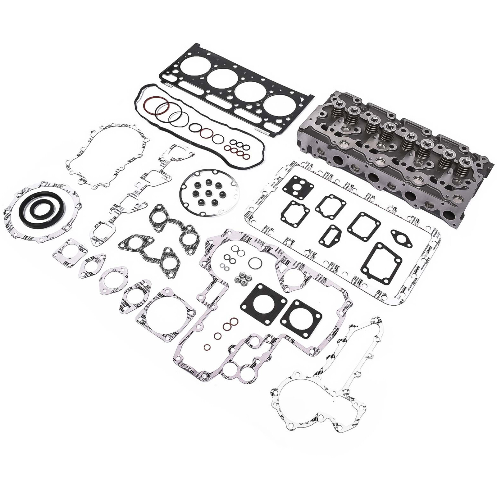 Complete Cylinder Head Kit for Kubota V2203 V2203T V2203E V2203B ...