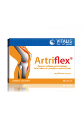 Artriflex 20 capsules Vitalis for inflammation and joint stiffness ...