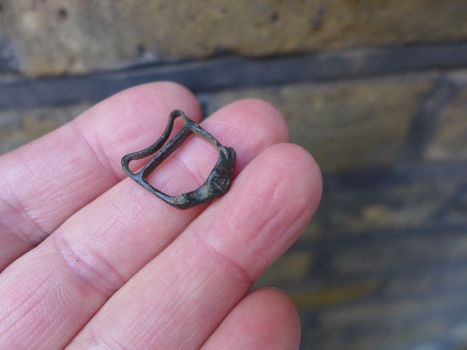 Medieval Kings Head Strap Fitting 13th-15th Century | eBay UK