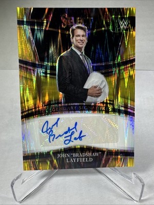 2023 WWE Select John “Bradshaw” Layfield JBL Legendary Signature Gold ...