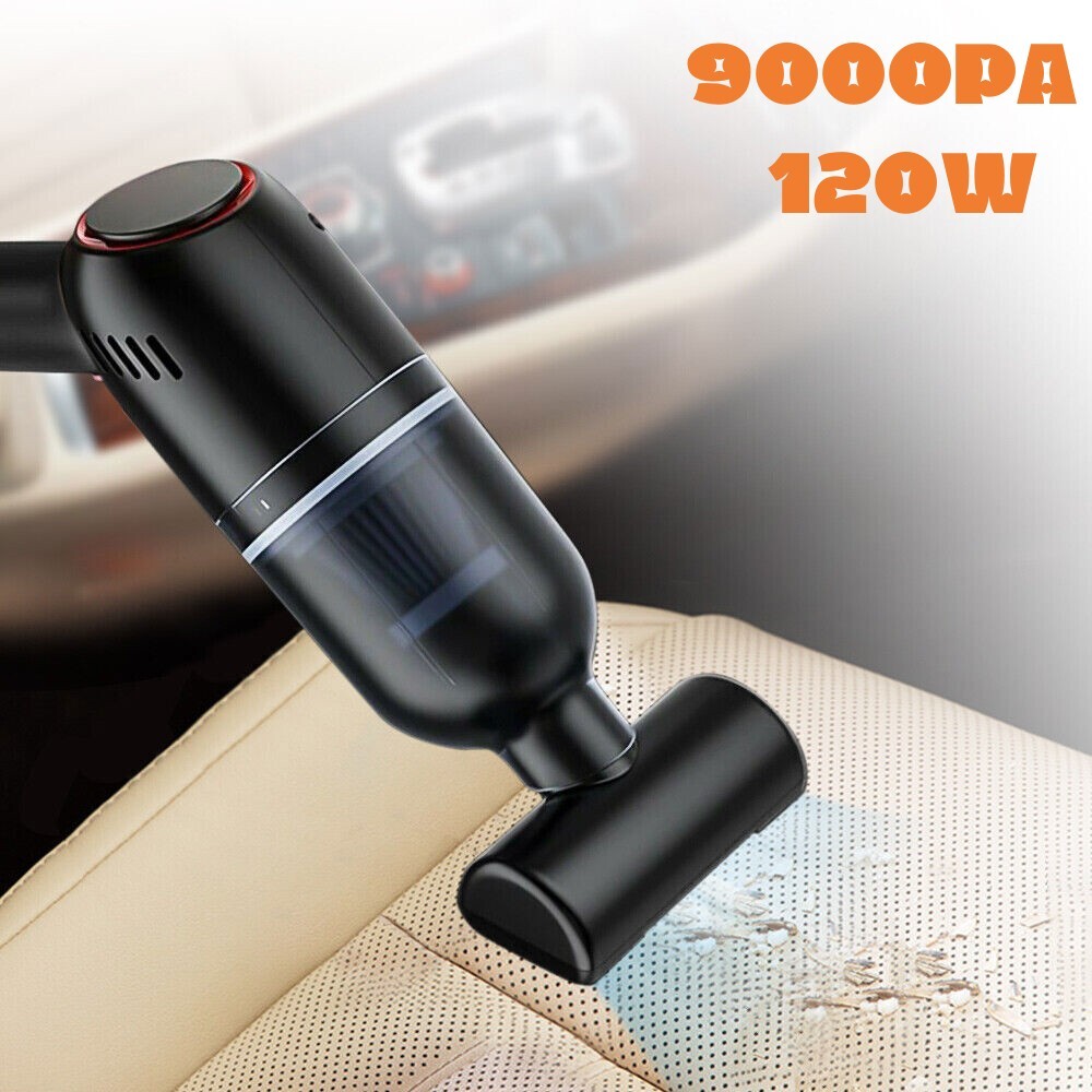 Small Car Vacuum Cleaner Wireless High-power Strong Suction Portable ...