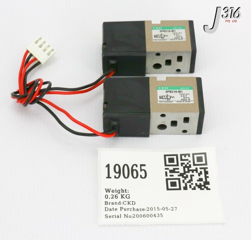 19065 CKD 2 SOLENOID VALVE 3PB219-M1 | eBay