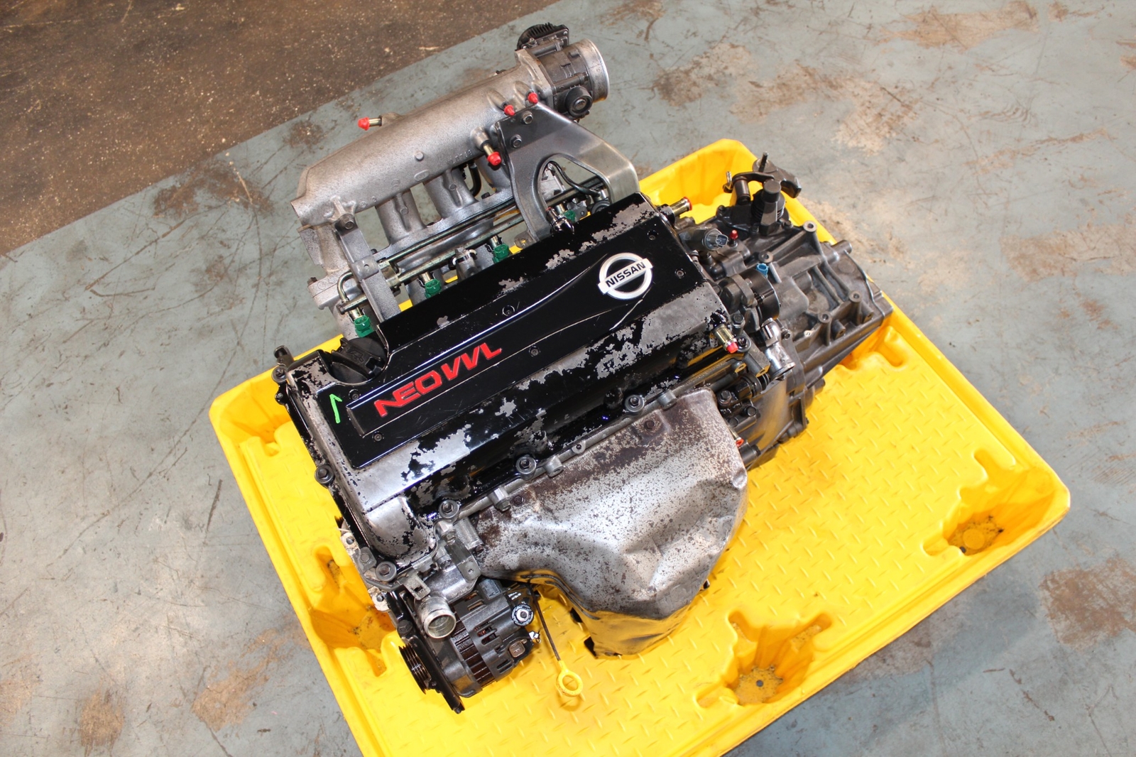 JDM Nissan Primera P12 2.0L NEO VVL Engine & 6-Spd Manual Transmission ...