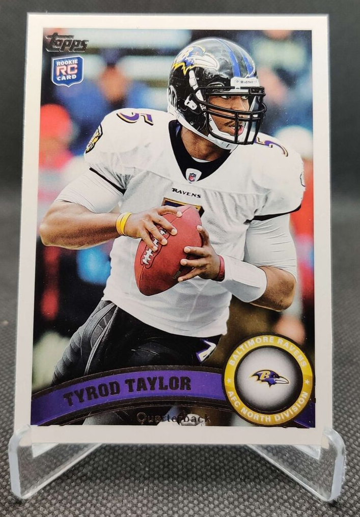 2011 Topps #14 Tyrod Taylor Rookie RC Baltimore Ravens football card | eBay