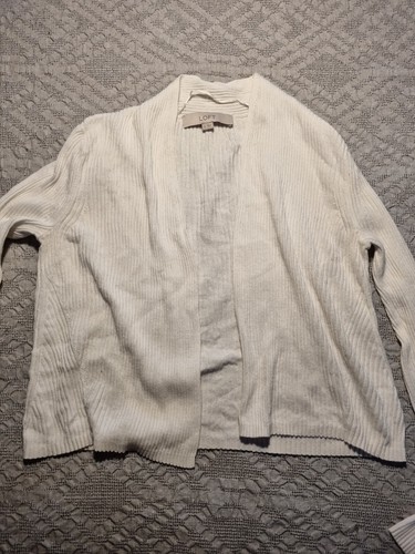 Loft white light cardigan size S or 8 | eBay.de