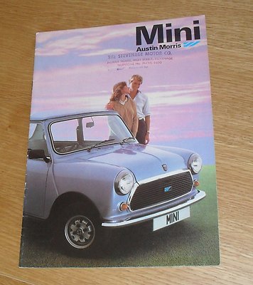 Austin Morris Mini Brochure - City HL HL Estate - Dealer Stamp | eBay UK