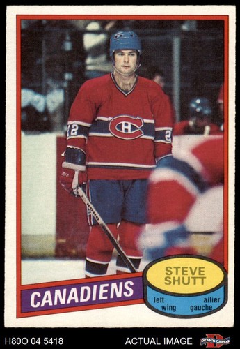 1980 O-Pee-Chee #180 Steve Shutt Canadiens HOF 7 - NM | eBay