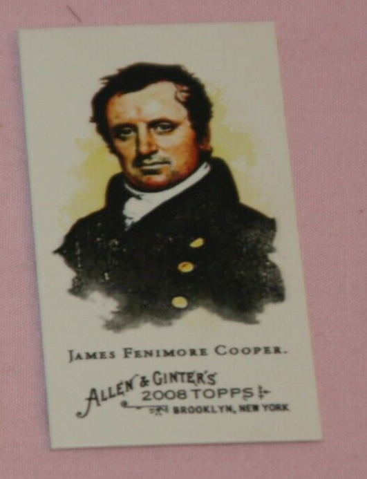 JAMES FENIMORE COOPER 2008 ALLEN & GINTER MINI NOVELIST #147 | eBay