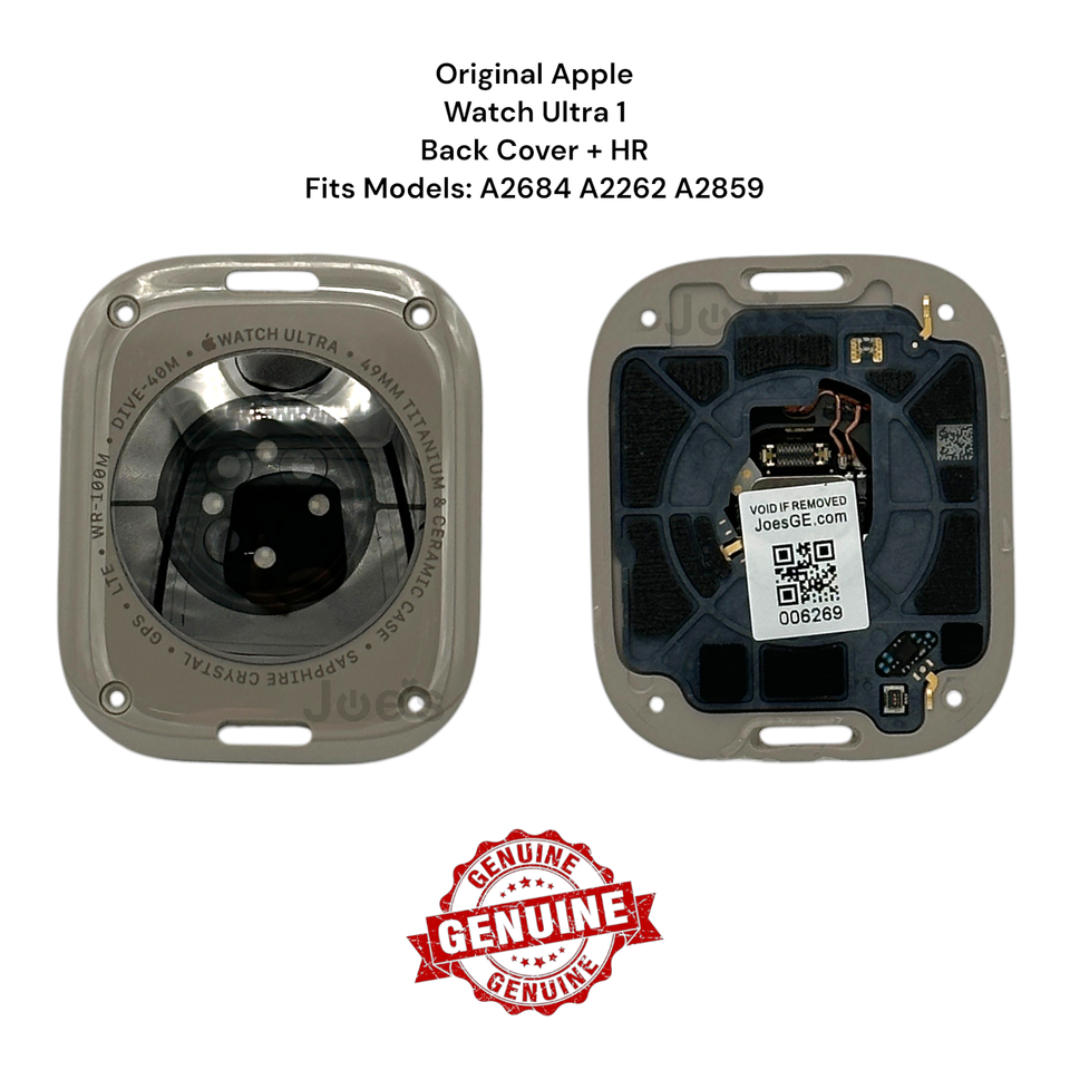 OEM Apple Watch iWatch Ultra 1 2 OEM Back Cover + Heart Rate ...