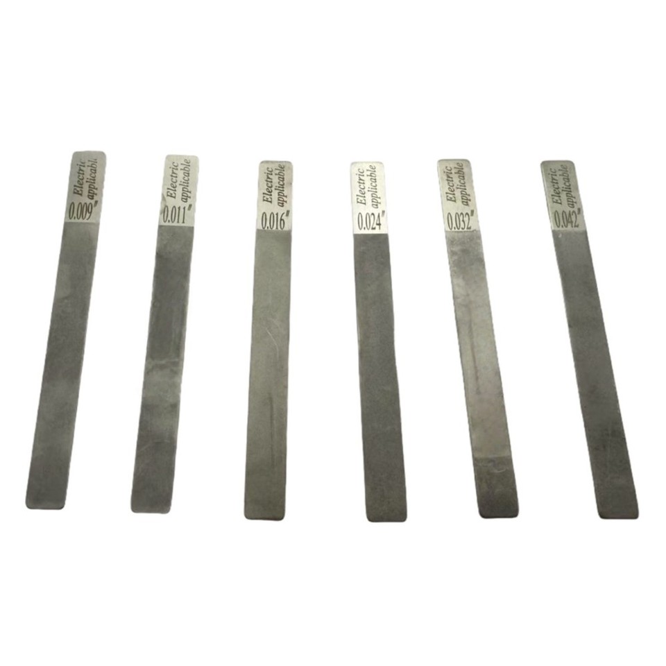 6Pcs Luthier Guitar Nut Files Stainless Steel For Fret Crowning And ...