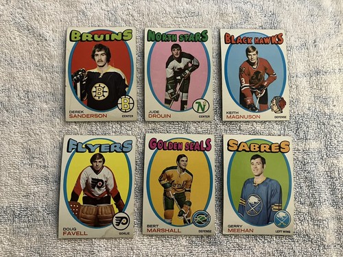 1971-72 Topps Hockey Lot of 40 Cards No Duplicates | eBay