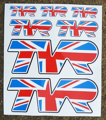 TVR UNION JACK stickers decals Chimera Cerbera T350 Griffith Tamora | eBay