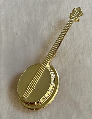 Goldtone Banjo Pin | eBay