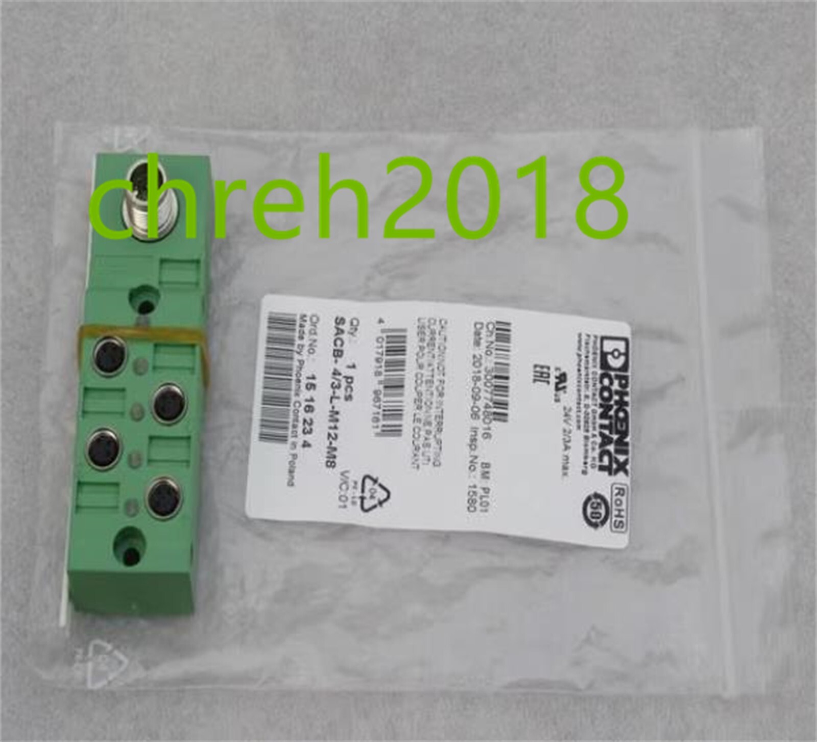1 PCS NEW IN BOX PHCENIX CONTACT module SACB-4/3-L-M12-M8 1516234 | eBay