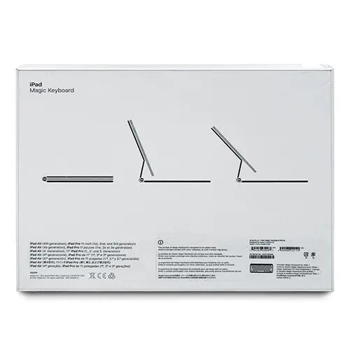 Apple Magic Keyboard for iPad Pro 11"/iPad Air 11" White MJQJ3LL/A Open ...