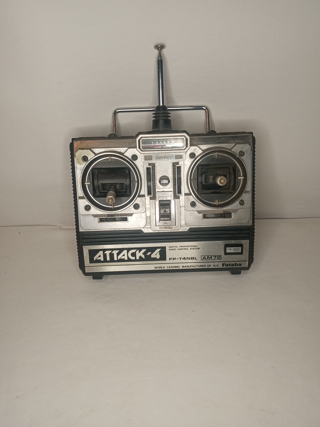 Futaba Attack 4 Remote Control Transmitter Fp-t4nbl Am72 for sale ...