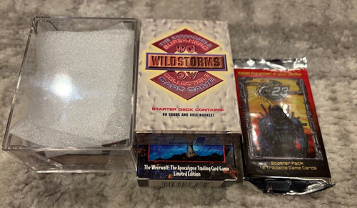 90s CCG Mixed lot ~228 cards incl Rage Werewolf, Wildstorms, C23 ...