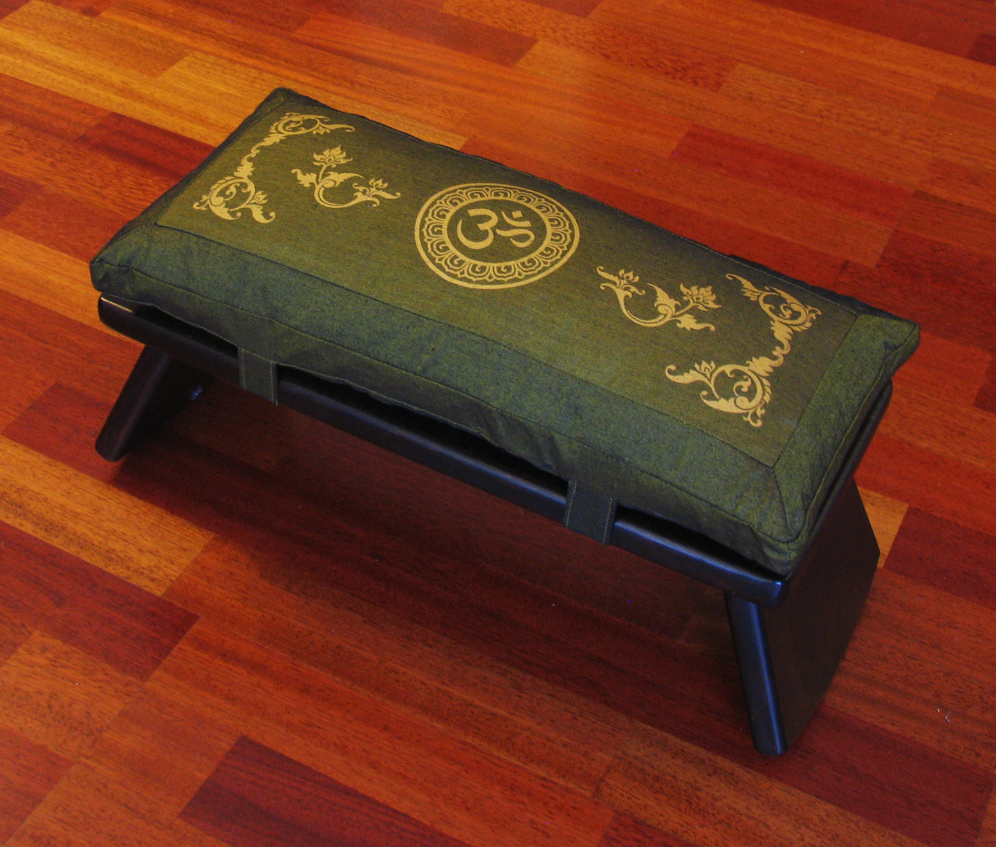Meditation Bench Folding Zen Seiza & Cushion Set | eBay