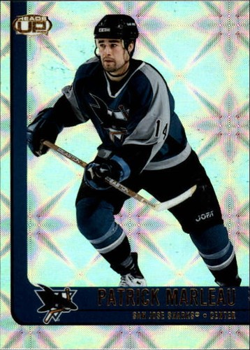 2001-02 Pacific Heads-Up Sharks Hockey Card #83 Patrick Marleau | eBay