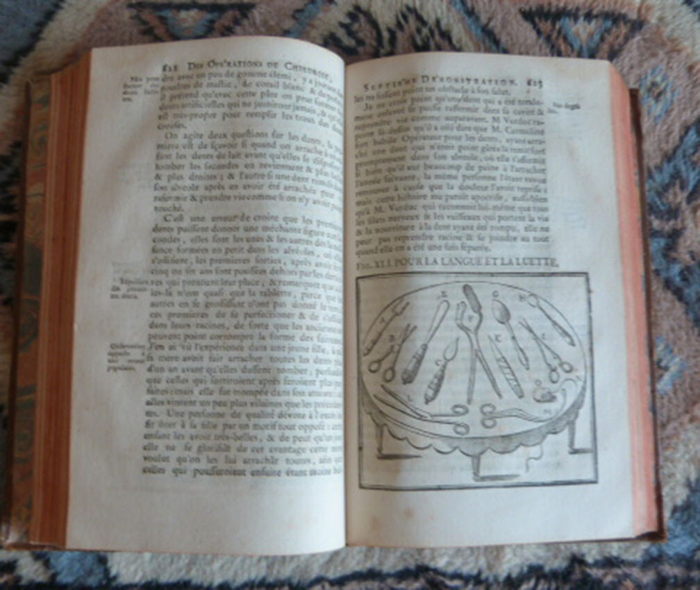 COURS D'OPERATIONS DE CHIRURGIE- PIERRE DIONIS- 1740 | eBay