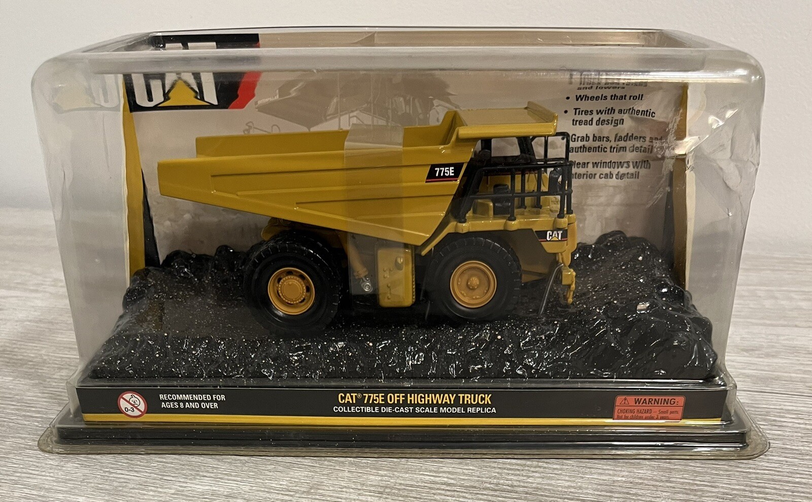 NORSCOT 2007 #55301 ~ 1/64 Scale Die Cast ~ CAT 775E OFF HIGHWAY TRUCK ...