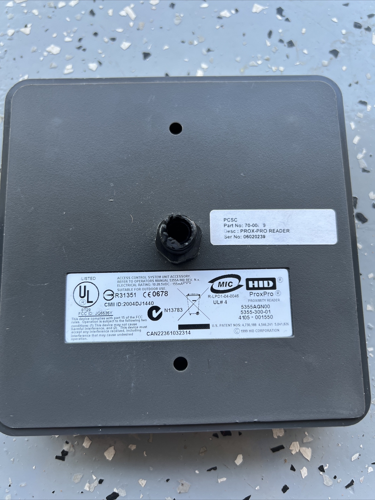 HID ProxPro Proximity Card Reader 5355AGN00 | eBay