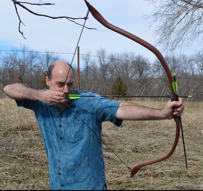 PVC Recurve Bow (Elf Bow, Ranger Bow, LARP, Cosplay, LOTR, Hobbit) FREE ...