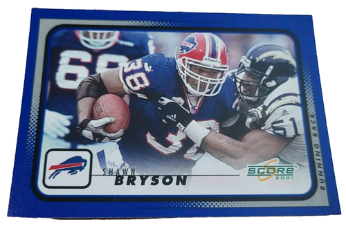 2001 Score #27 Shawn Bryson Buffalo Bills NFL Football Card (H1 | eBay