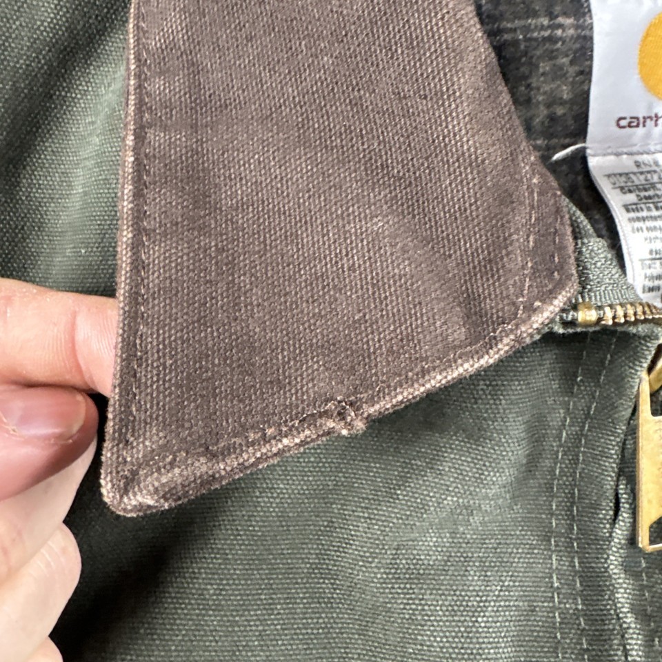 Carhartt J97 MOS Vintage Detroit Jacket USA Moss Green Mens Medium ...