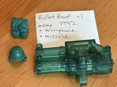 GI JOEBULLET-PROOF BULLET PROOF HELMET BACK PACK MISSLE LAUNCHER 1992 G ...