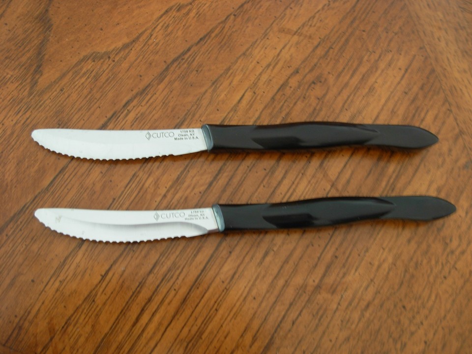Cutco Serrated Table/Steak Knives / Cutco 1759 KD & KG Knife | eBay