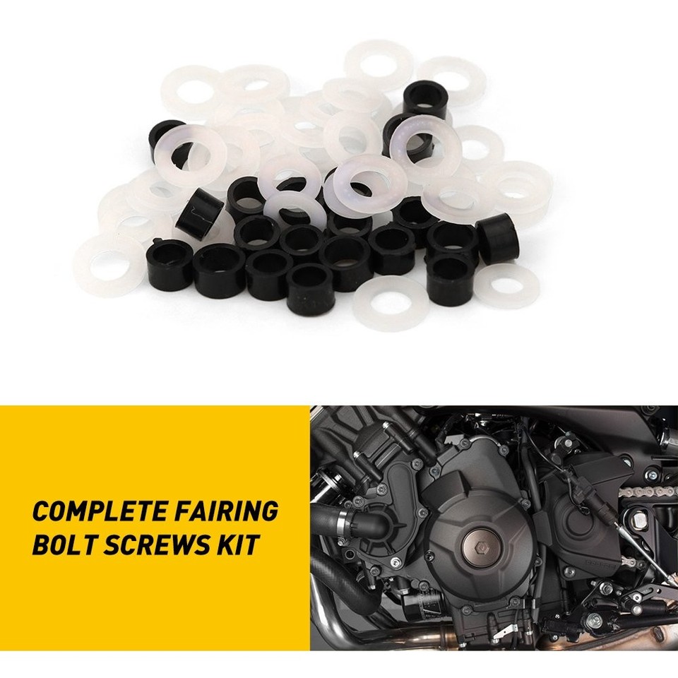 Motorcycle Aluminium Complete Fairing Bolts Kit Bodywork Screws Nuts ...