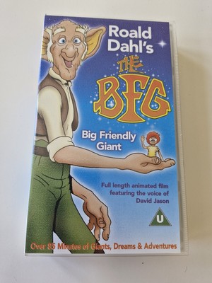 Roald Dahl's The BFG UK PAL VHS VIDEO 1997 David Jason Cosgrove Hall ...