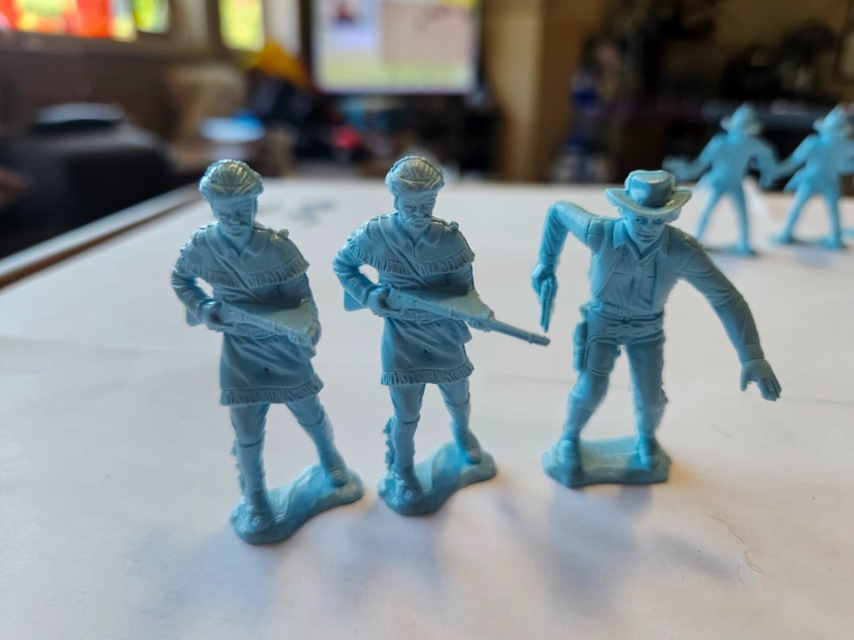 MARX Recast TV Western Character Rifleman 1/32 Scale 54mm - 62 Figures ...