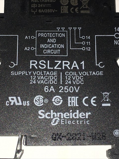 Schneider Electric RSL1PRBU Slim Interface Relay for sale online | eBay