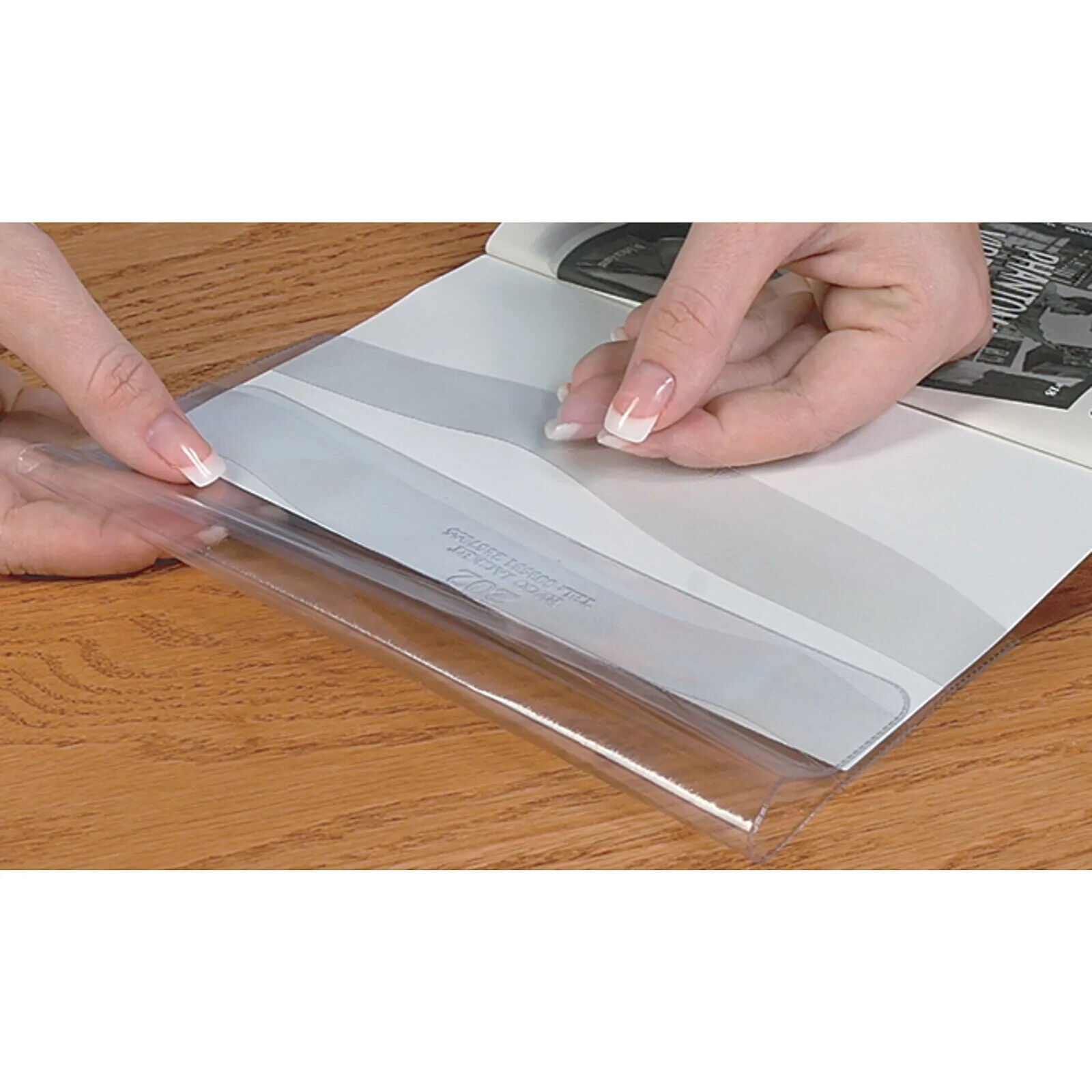 Book Covers: adjustable clear plastic covers for paperback softcover ...