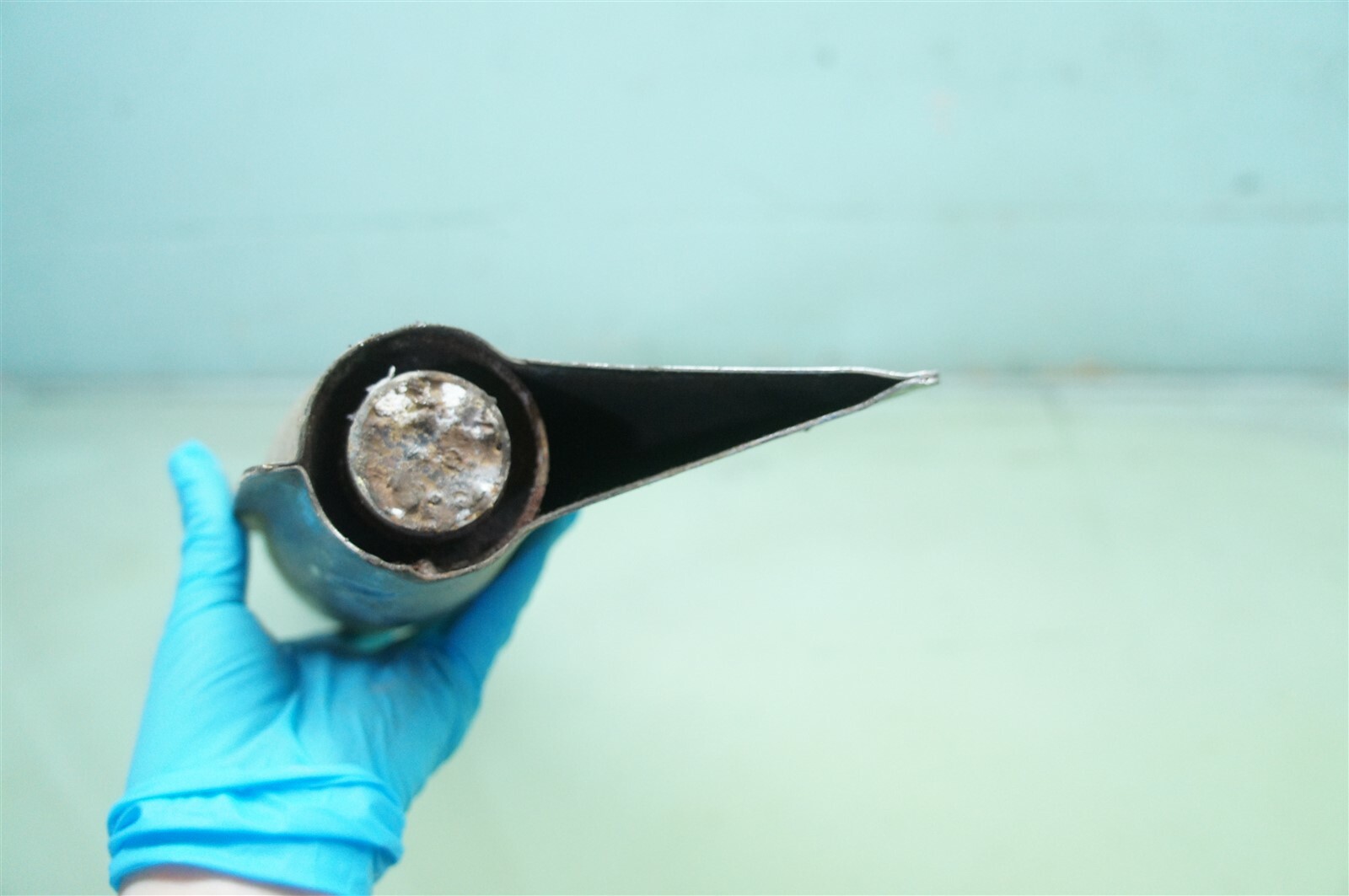 Harley Panhead Shovelhead FL FLH Fishtail Exhaust Muffler NICE *2463 | eBay