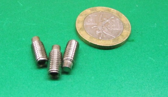 Stainless Dog Point Set Screws, Extended Tip, M5 x 0.8 x 12mm Length ...