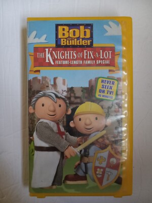 Bob the Builder The Knights of Fix A Lot VHS 2003 Never Seen On TV ...